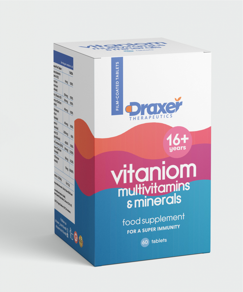Vitaniom Multivitamins & Minerals Tablets - Draxer Therapeutics